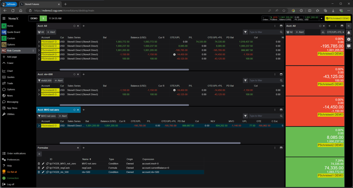 StoneX Futures | Trading Platform Demo Sign-Up